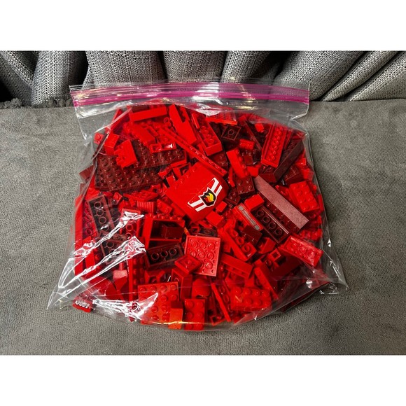 Lego | Toys | Lego Assorted Pieces Parts Variety Red Color Lb | Poshmark